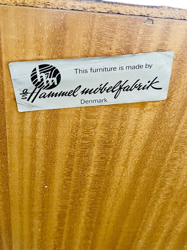 Danish Modern Rosewood Bar / Cabinet by Hammel Mobelfabrik For Sale at ...