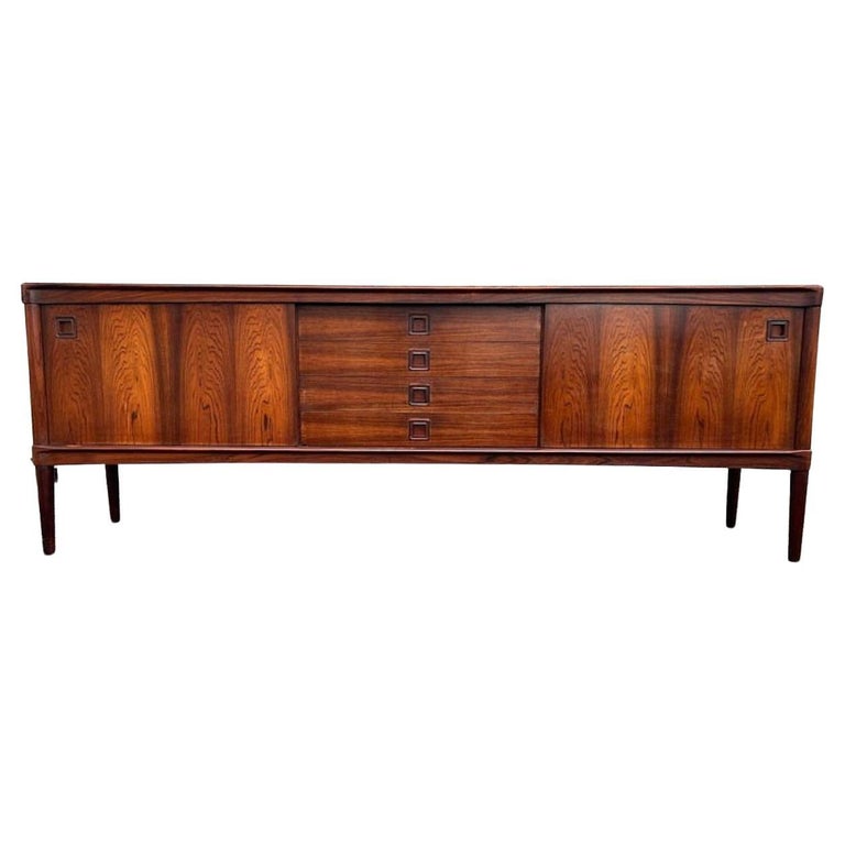 Danish Modern Rosewood Sideboard by HW Klein for Bramin, Circa 1960s ...