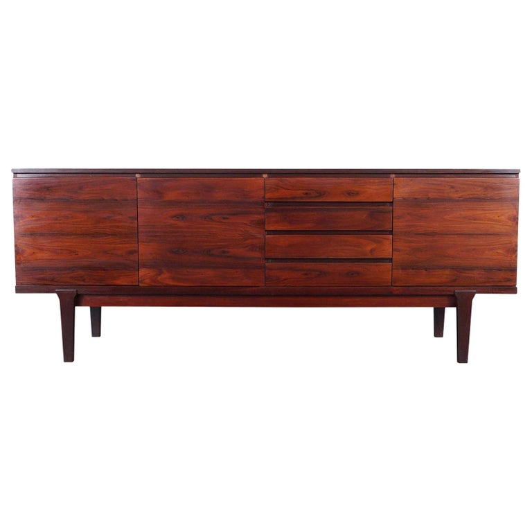 Danish Modern Rosewood Sideboard at 1stDibs