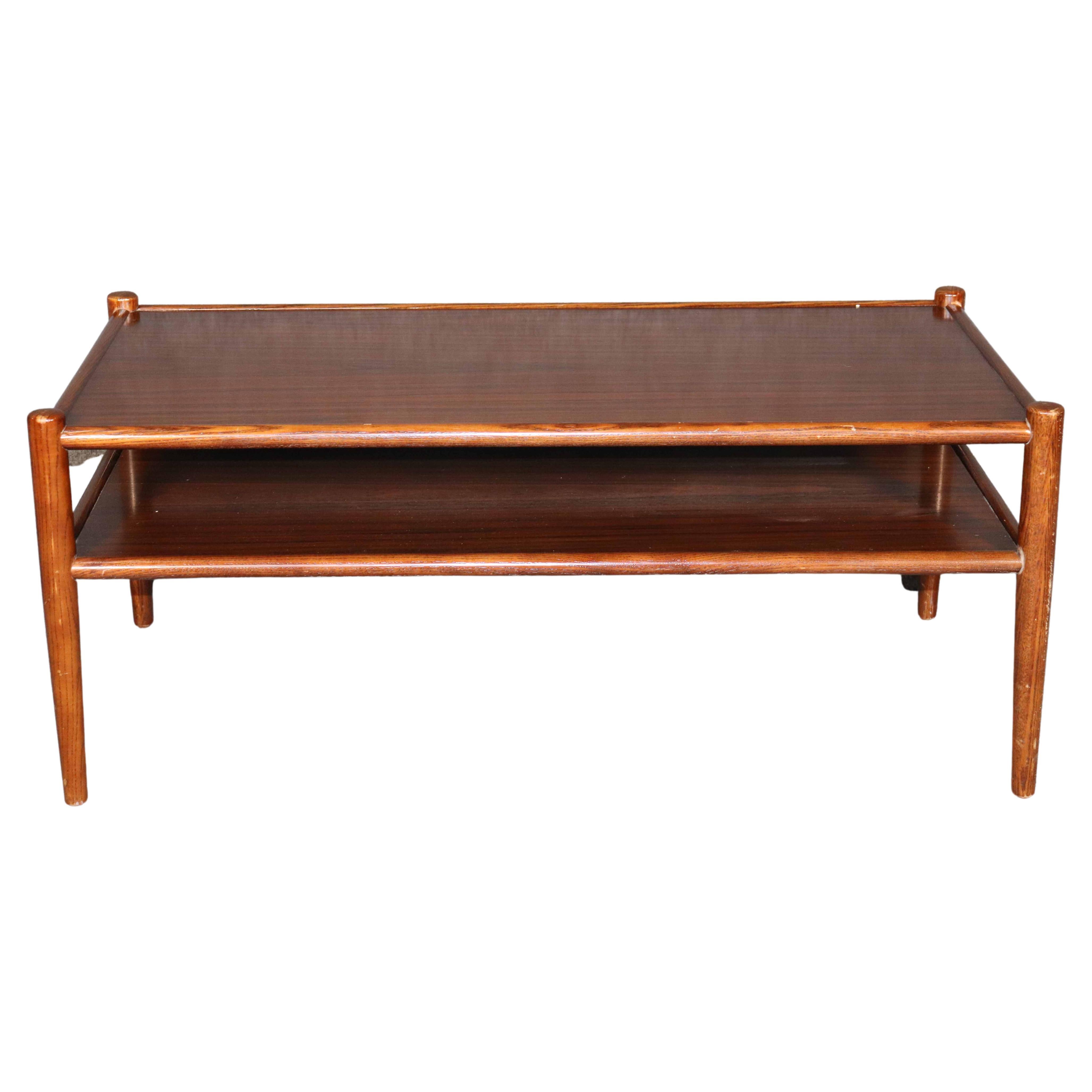 Gorgeous Bi-Level Modern Table For Sale at 1stDibs | bi level coffee ...