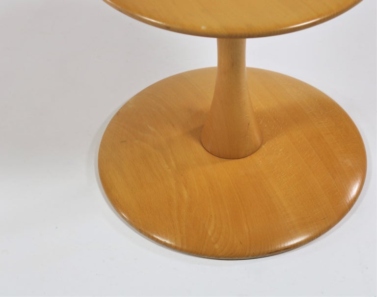 Danish Modern Side Tables or Stools by Nanna Ditzel "Toadstools" in ...