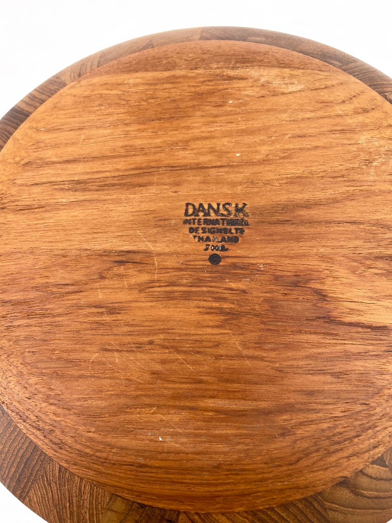 Danish Modern Solid Teak Dansk Salad Bowl by Quistgaard at 1stDibs ...