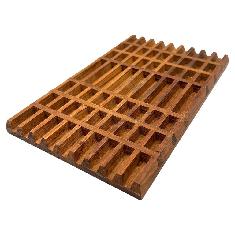 Danish Modern Solid Teak Rare Dansk Trivet Hot Plate by Quistgaard ...