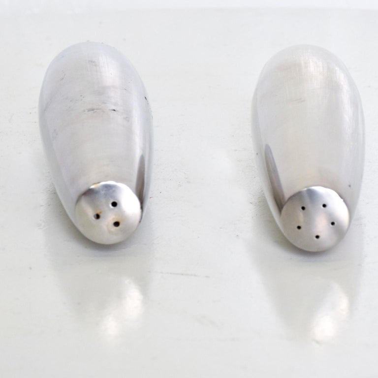 Danish Modern Stainless Steel Salt and Pepper Shakers Dansk Design, Ihq ...
