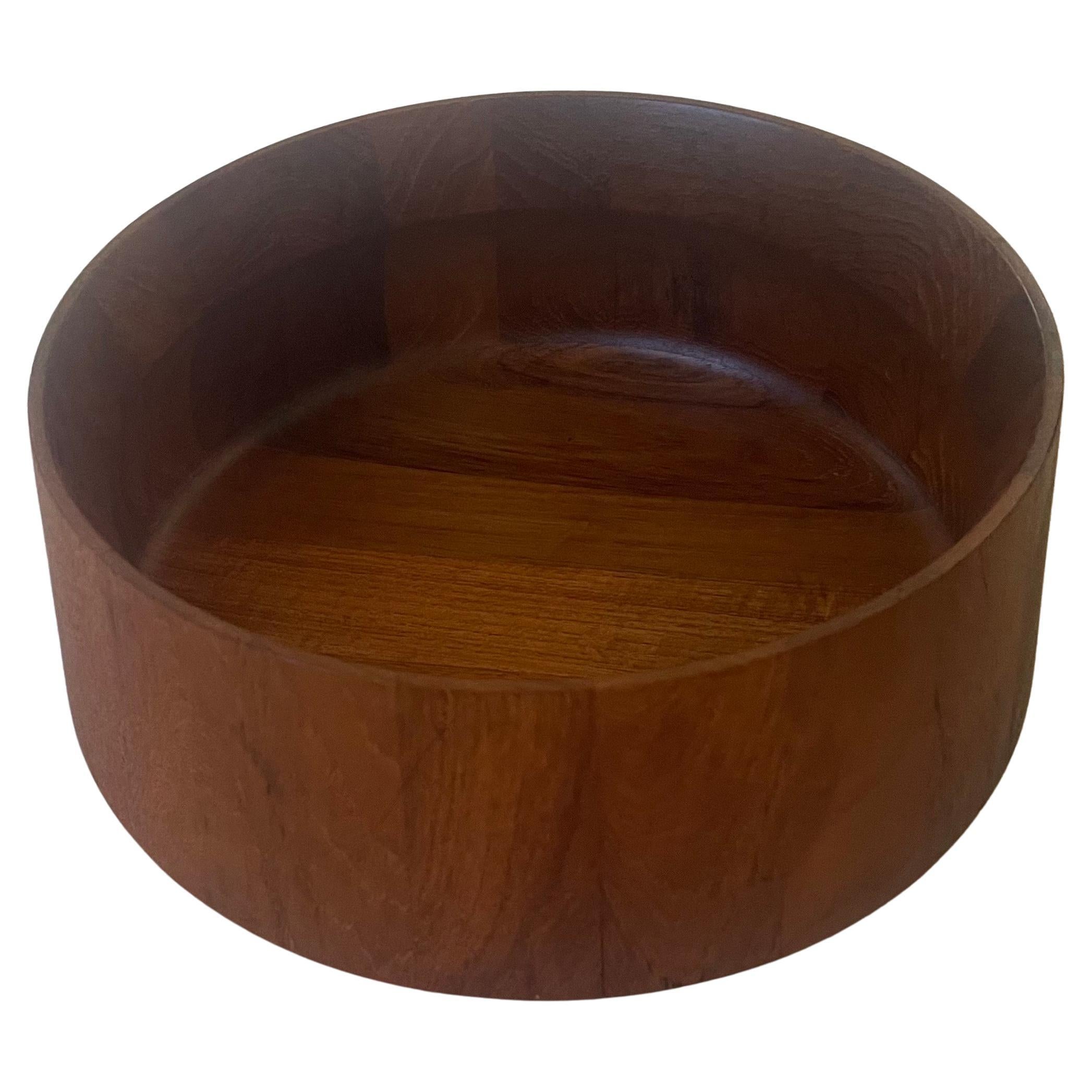 Large Vintage Danish Modern Teak Salad Bowl by Jens Quistgaard for ...