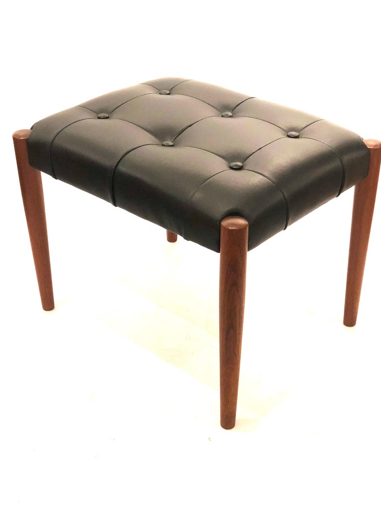Danish Modern Stool by Erik Jorgensen at 1stDibs