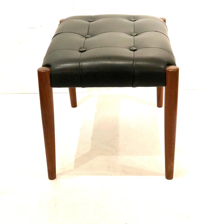 Danish Modern Stool by Erik Jorgensen at 1stDibs