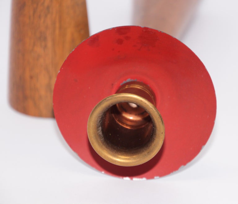 Danish Modern Teak Candleholder, Rude Osolnik at 1stDibs