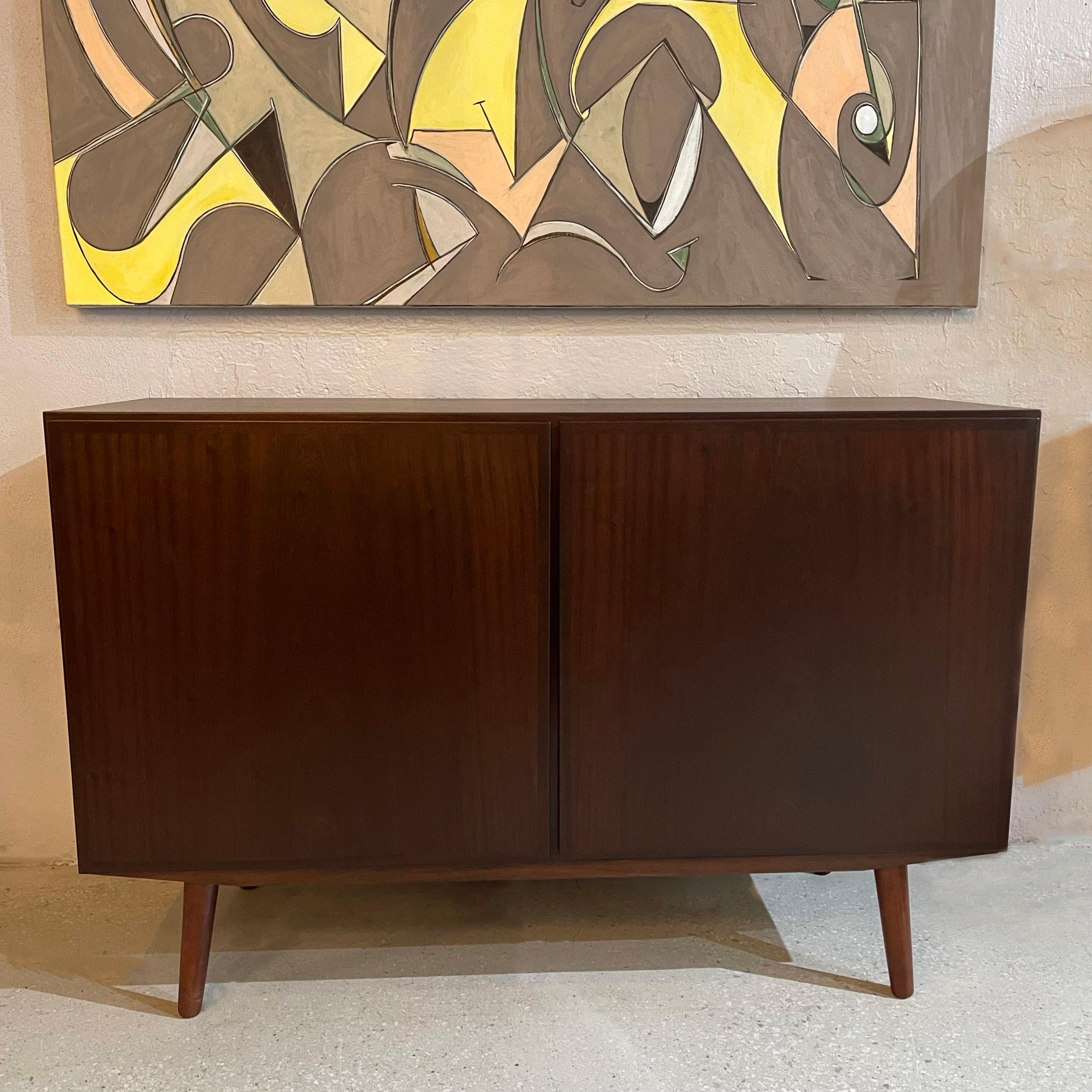 Danish Modern Teak Credenza By Gunni Omann For Omann Jun For Sale at ...