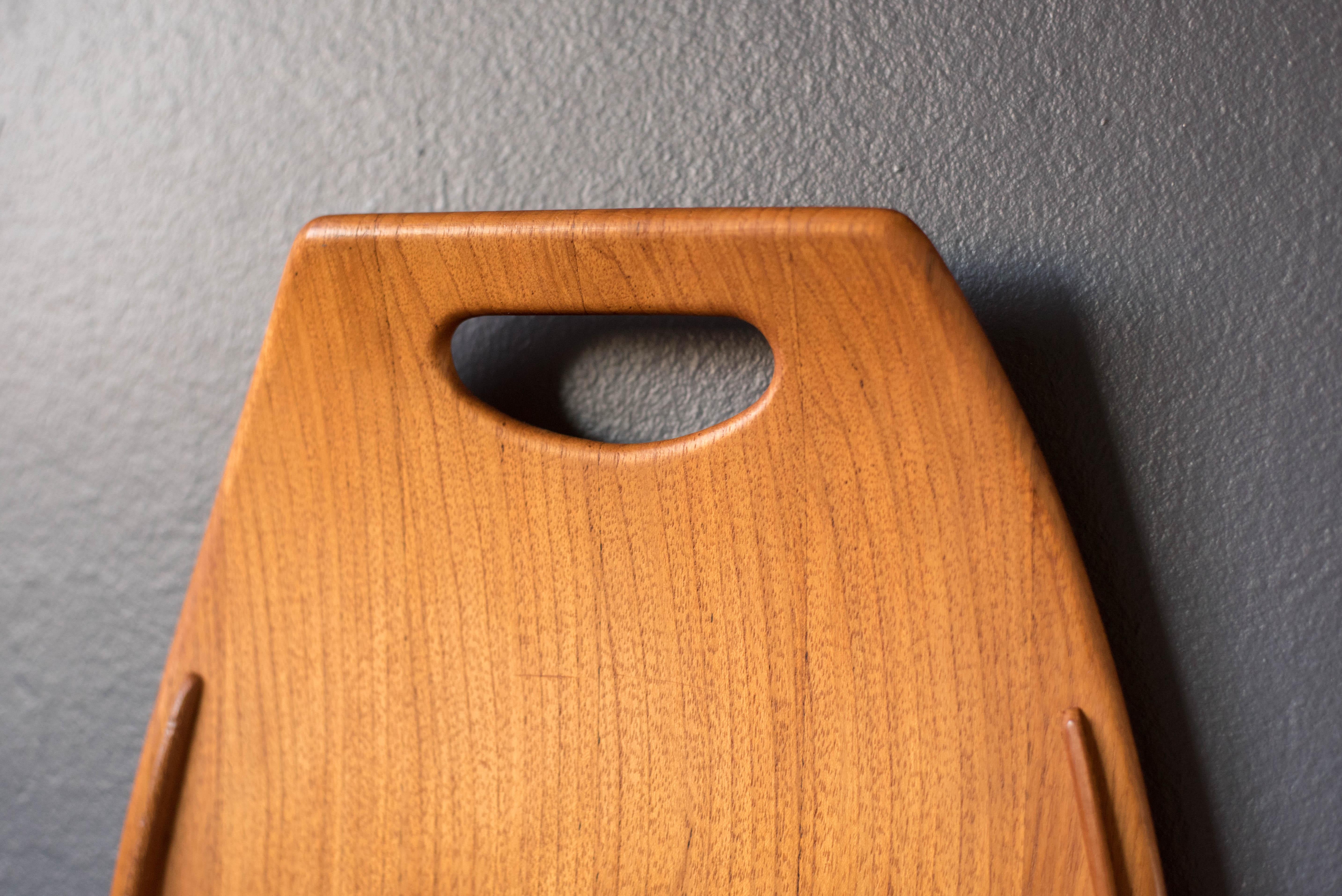 Danish Modern Teak Dansk Serving Tray Platter by Jens H. Quistgaard at ...