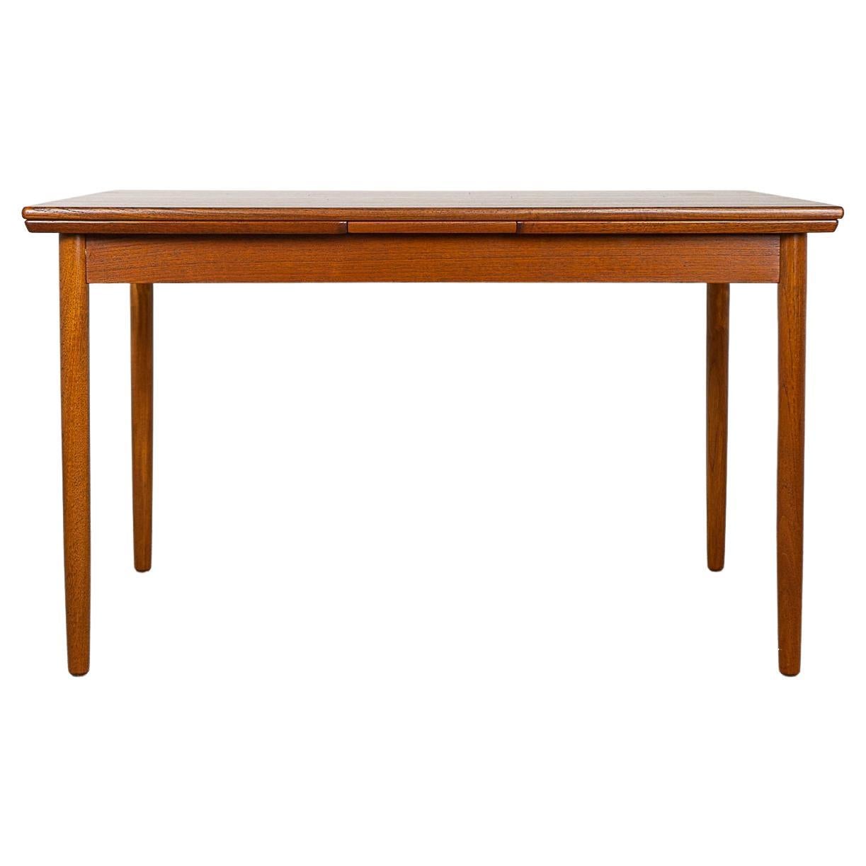 Danish Modern Teak Dining Table For Sale at 1stDibs