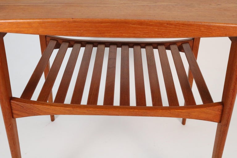 Danish Modern Teak End Table by Povl Dinesen at 1stDibs