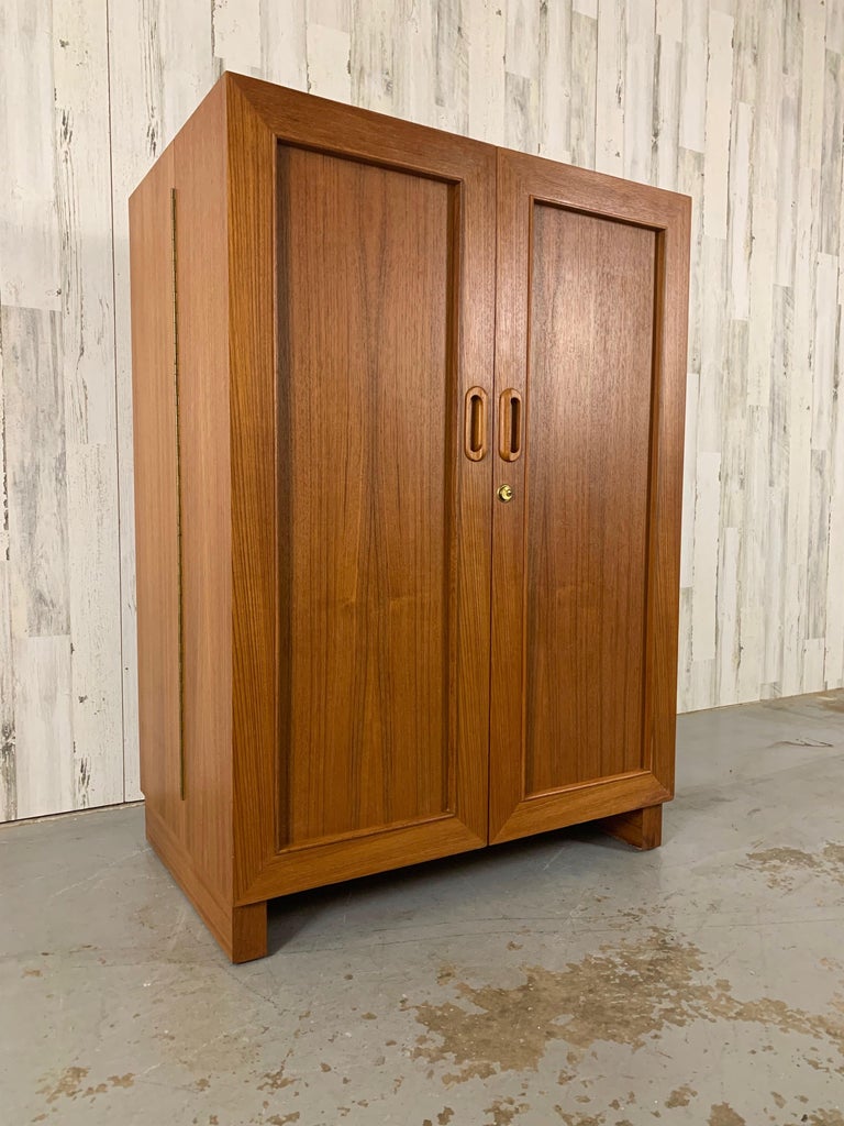 Danish Modern Teak Magic Box Desk at 1stDibs