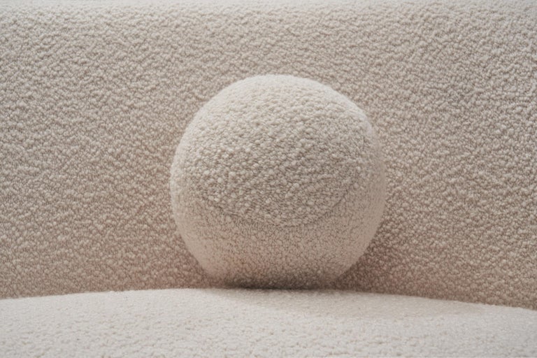 Danish Modern Two-Seater Sofa with an Accent Pillow, Denmark ca 1940s ...