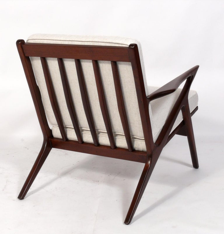 Danish Modern Z Chair in the Manner of Poul Jensen For Sale at 1stDibs ...
