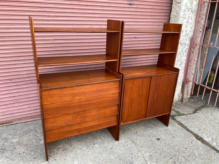 Danish Modular Desk/ Shelf System For Sale at 1stDibs