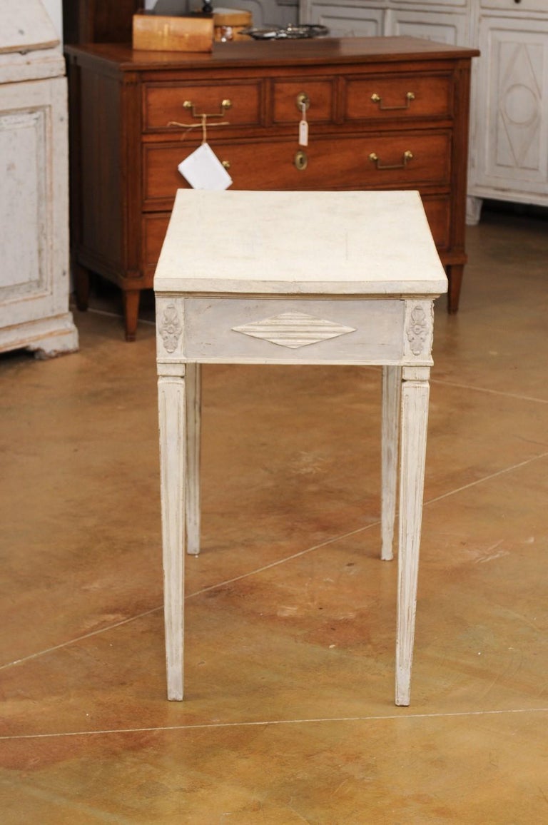 Danish Neoclassical Style 19th Century Two-Toned Painted Wood Console ...
