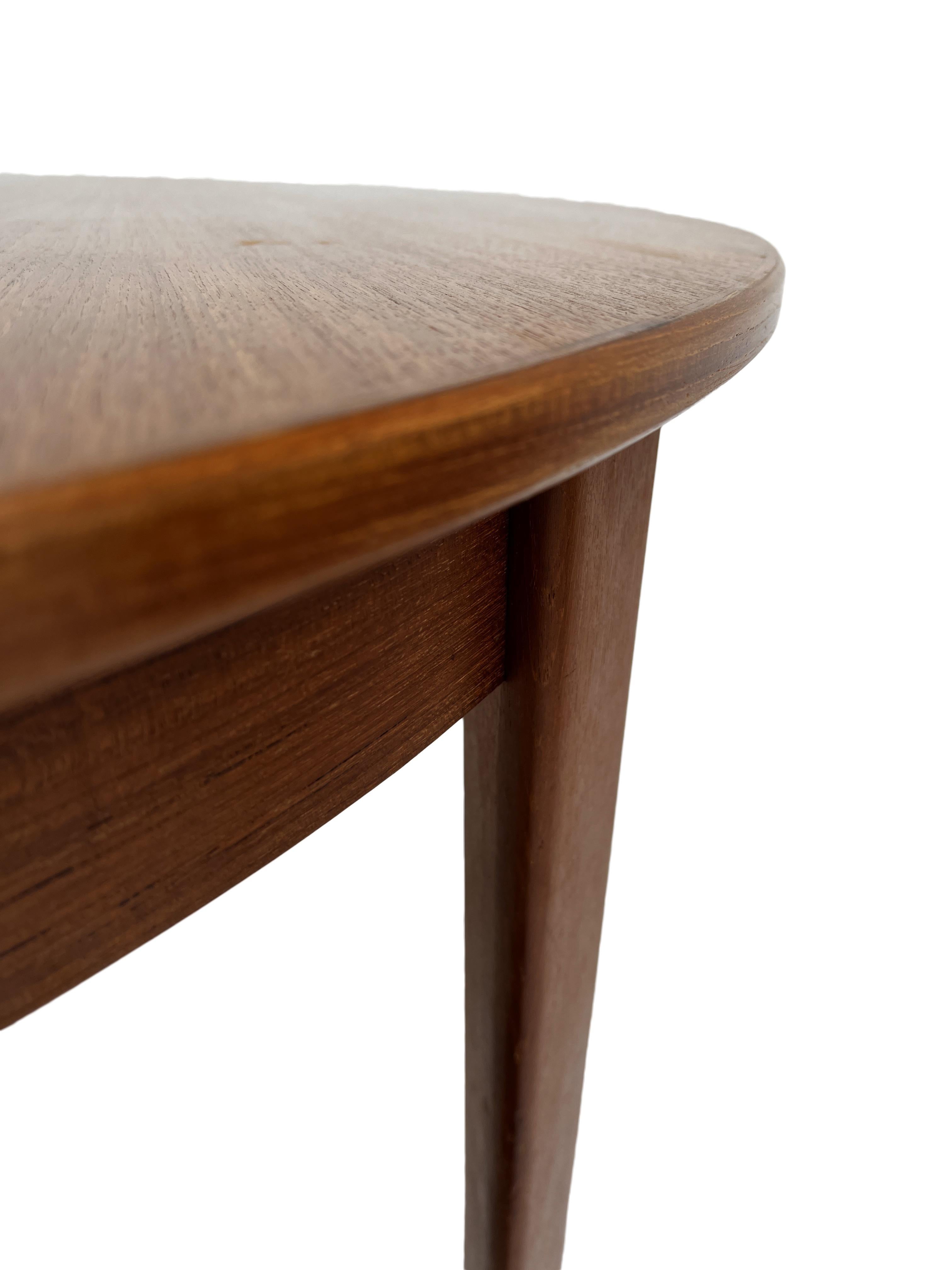 Danish Omann Jun Model 55 Double Extending Teak Dining Table For Sale ...