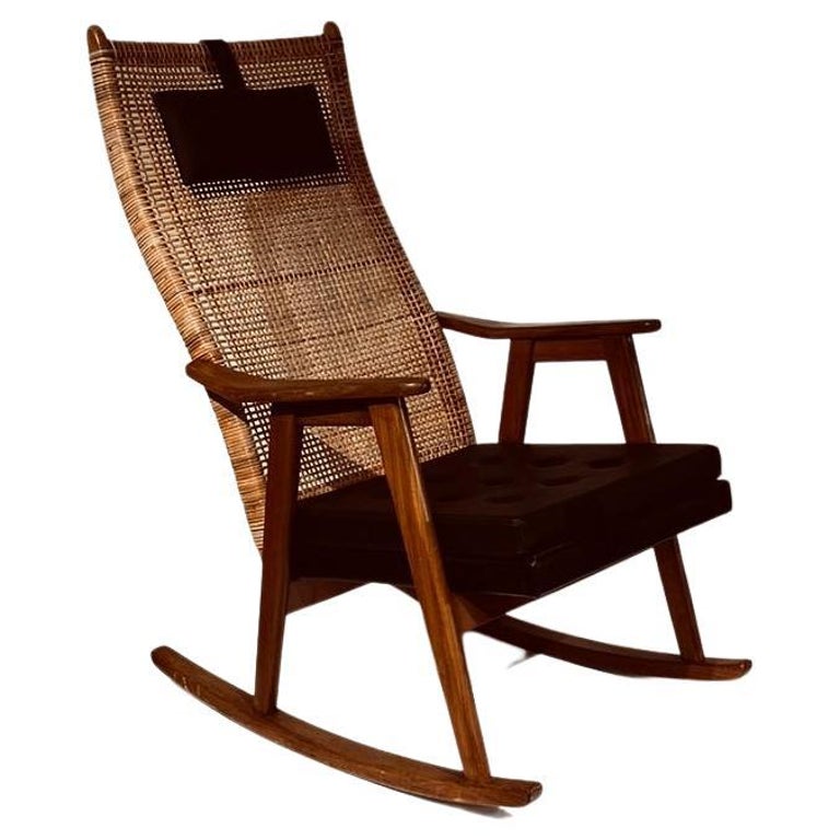 Danish rocking chair For Sale at 1stDibs