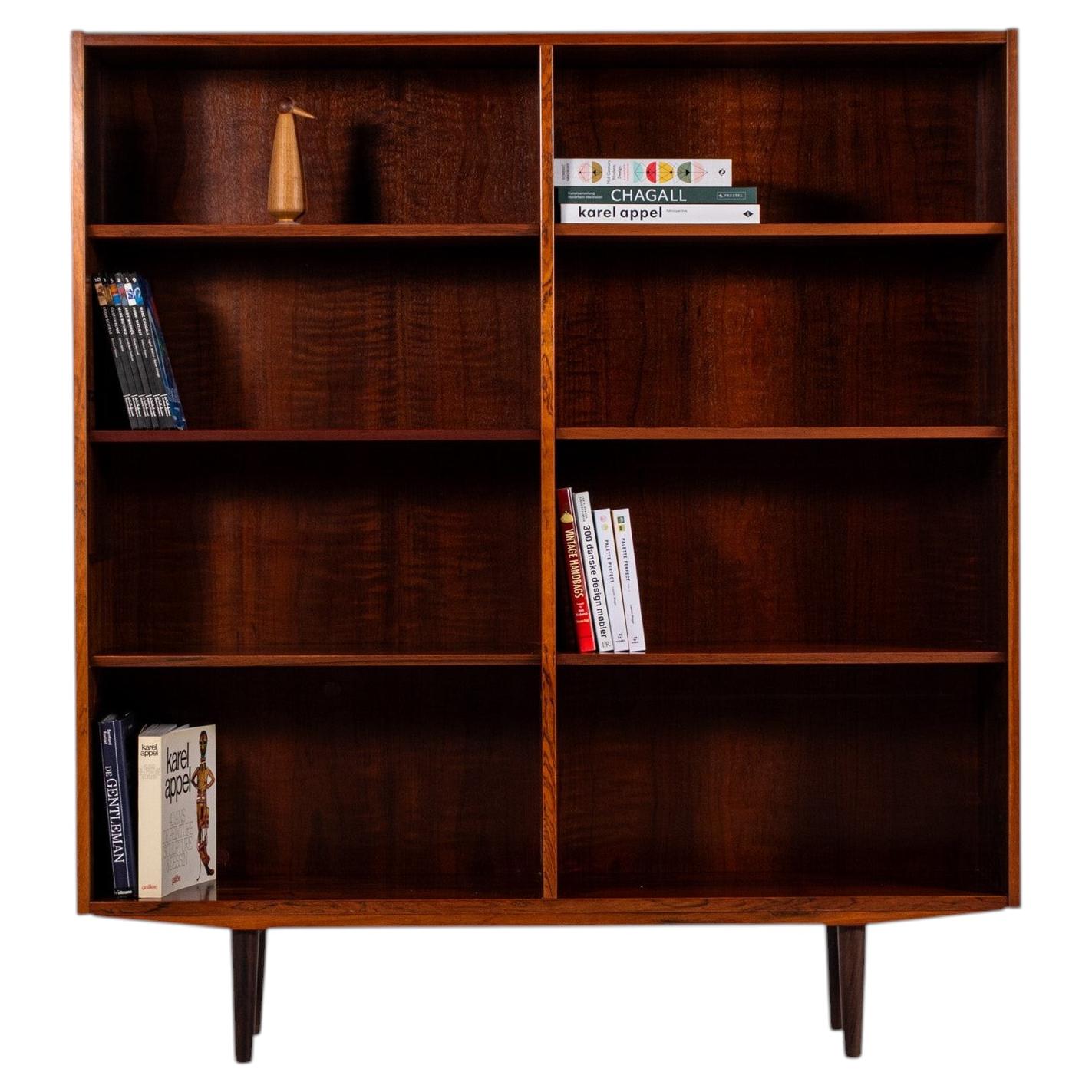 Scandinavian Rosewood Record or Book Shelf For Sale at 1stDibs