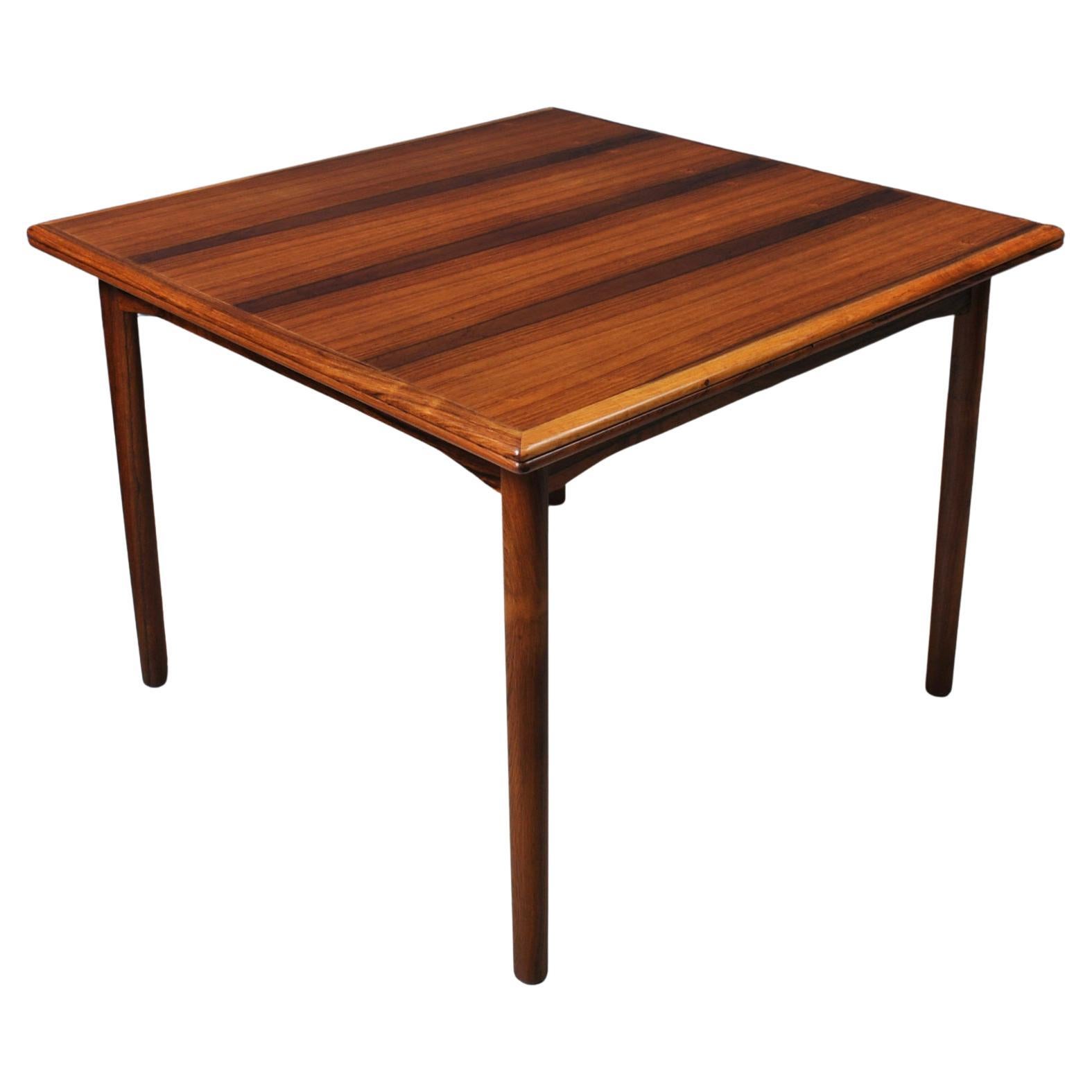 AM Ansager Mobler Danish Teak Dining Table Square extendable For Sale ...