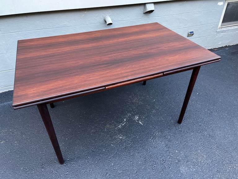 Danish Rosewood Table for John Stuart For Sale at 1stDibs