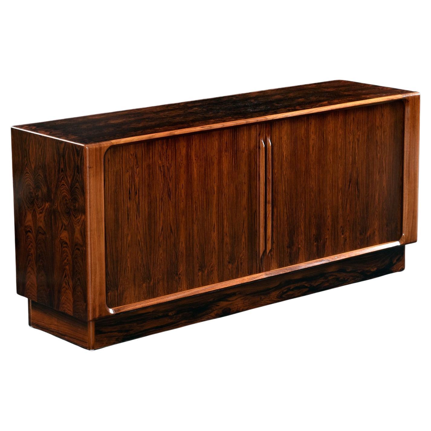 Danish Modern Rosewood Credenza by Bernhard Pedersen and Son For Sale ...