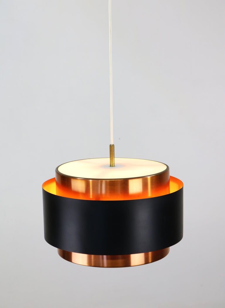 Danish Saturn Pendant Light, by Jo Hammerborg for Fog and Mørup, 1960s ...