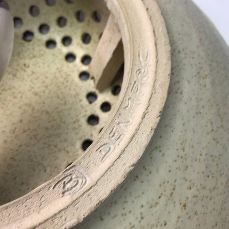 Danish Sculptural Ceramic Wall Light by BJ Ceramic, Berte Jessen ...