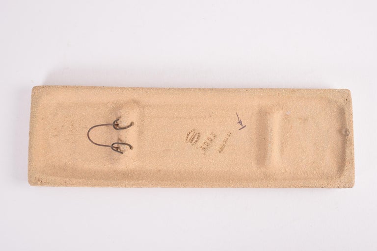 Danish Søholm Wall Plaque Parrot Bird Earthy Colors, Midcentury Ceramic ...