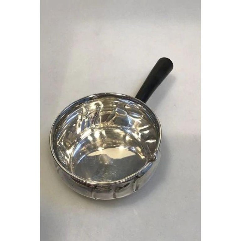 Danish Silver Saucepan, 1936 For Sale at 1stDibs