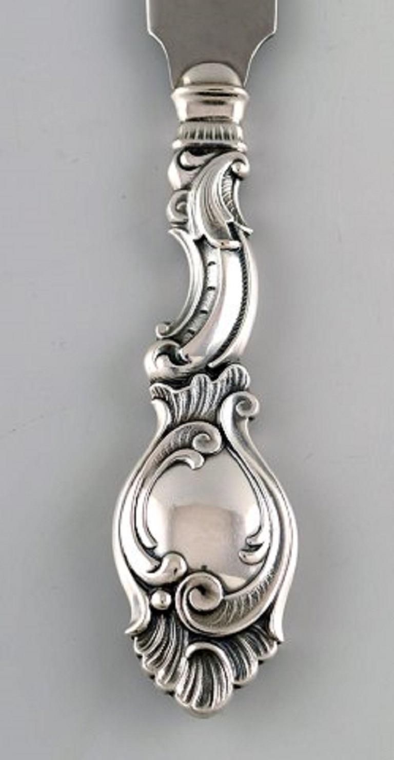 Danish Silversmith, Cake Knife in Silver, 1943 For Sale at 1stDibs