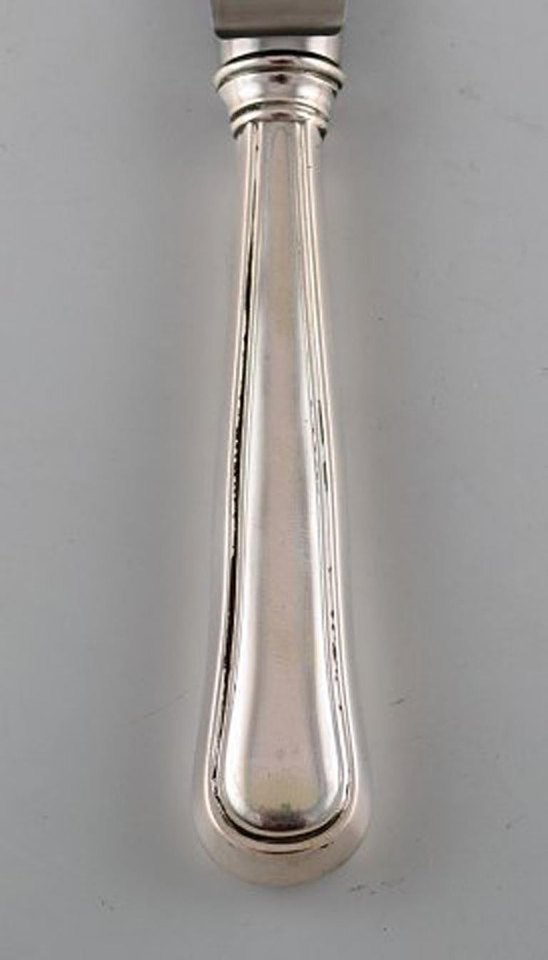 Danish Silversmith, Lunch Knife in Silver, 1935, 3 Pcs For Sale at 1stDibs