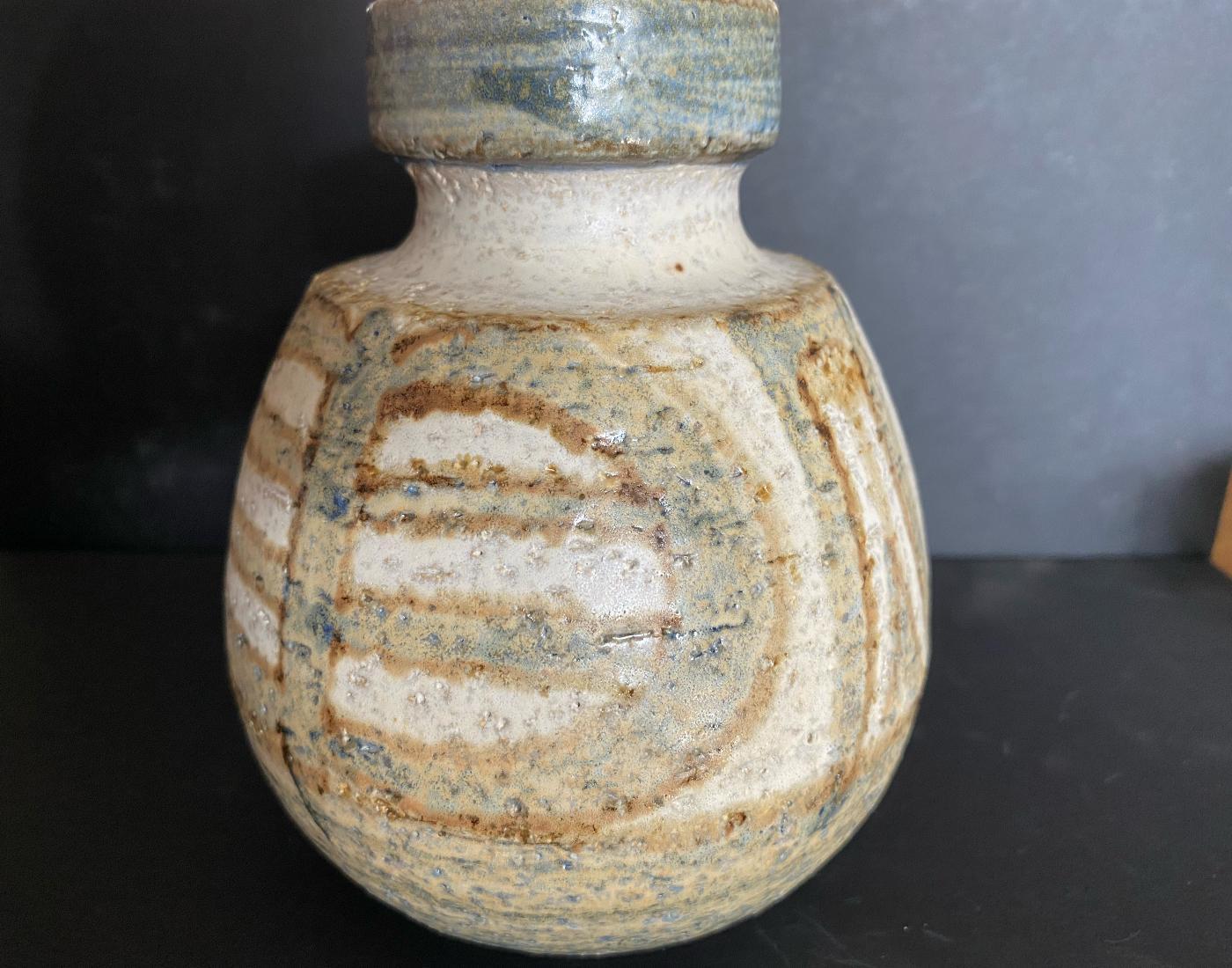 Danish Soholm Ceramic Vase by Noomi Backhausen For Sale at 1stDibs