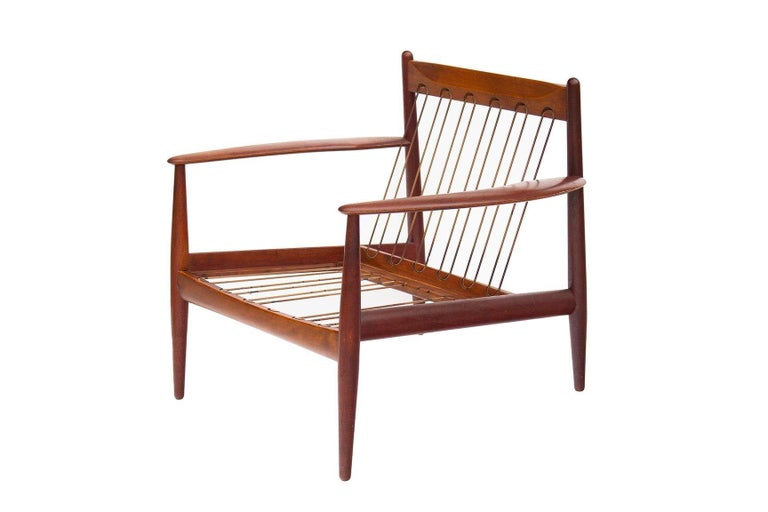 Danish Teak Armchair by Grete Jalk For Sale at 1stDibs
