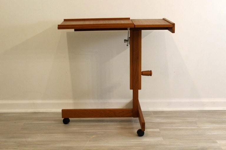 Danish Teak Furbo Spottrup Music Book Adjustable Writing Stand For Sale ...