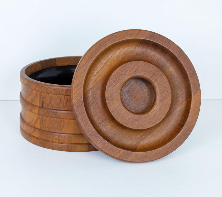 Danish Teak Ice Bucket by Jens Quistgaard for Dansk, 1950s For Sale at ...