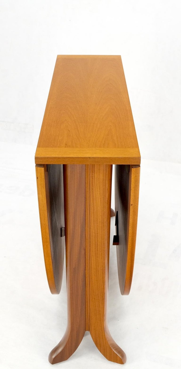 Danish Teak Mid-Century Modern Drop Leaf Gate Leg Dining Table For Sale ...