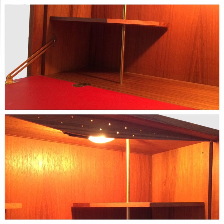 Danish Teak Mini Bar For Sale at 1stDibs