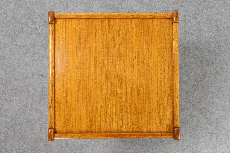 Danish Teak Side Table by Spottrup For Sale at 1stDibs