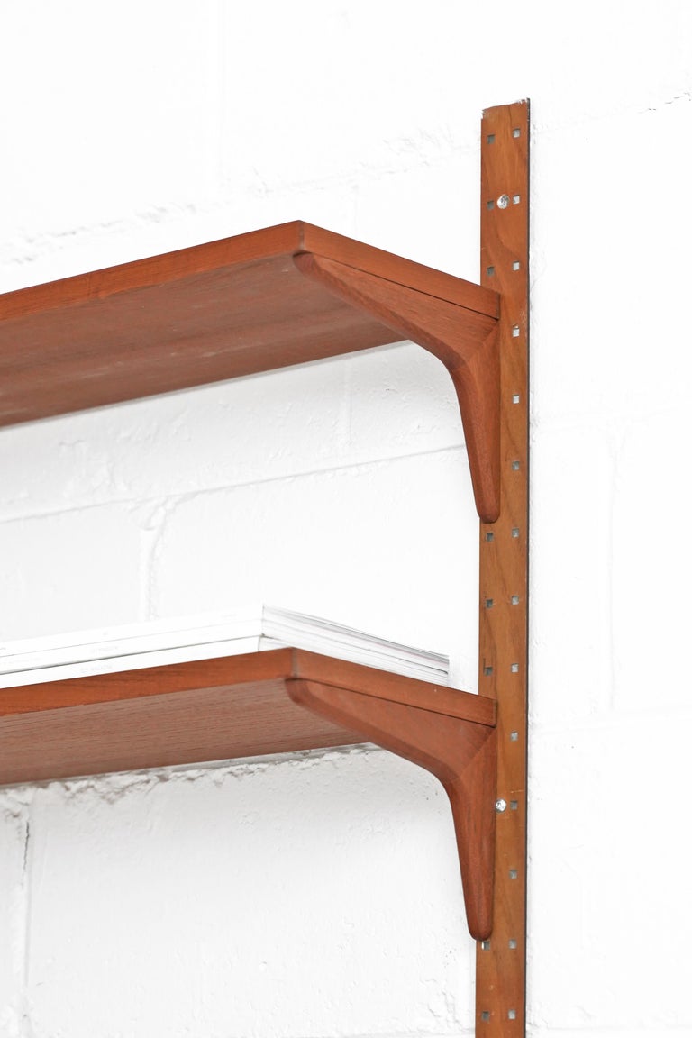 Danish Teak Wall Unit by Rud Thygesen and Johnny Sorensen for Hansen ...