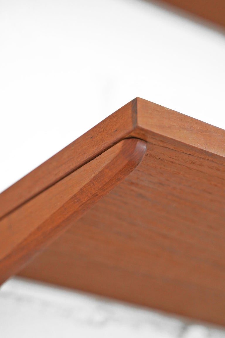Danish Teak Wall Unit by Rud Thygesen and Johnny Sorensen for Hansen ...