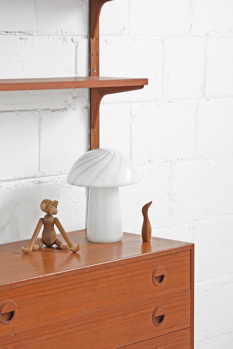 Danish Teak Wall Unit by Rud Thygesen and Johnny Sorensen for Hansen ...