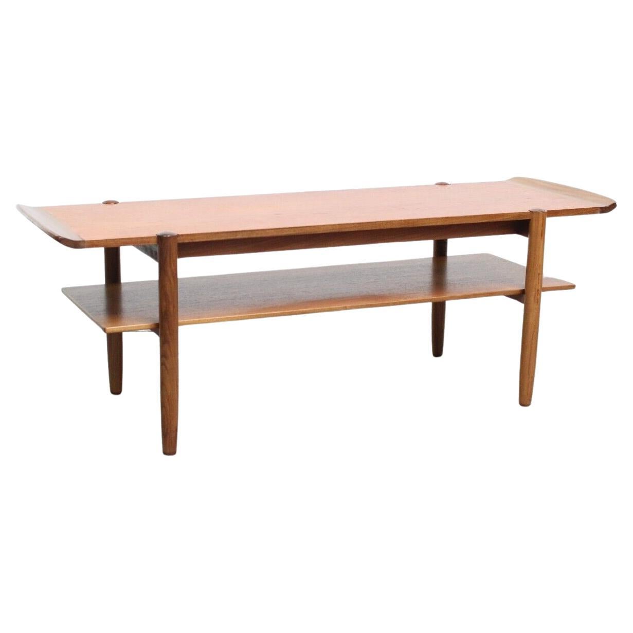 Mid-Century Two-Tier Coffee Table at 1stDibs