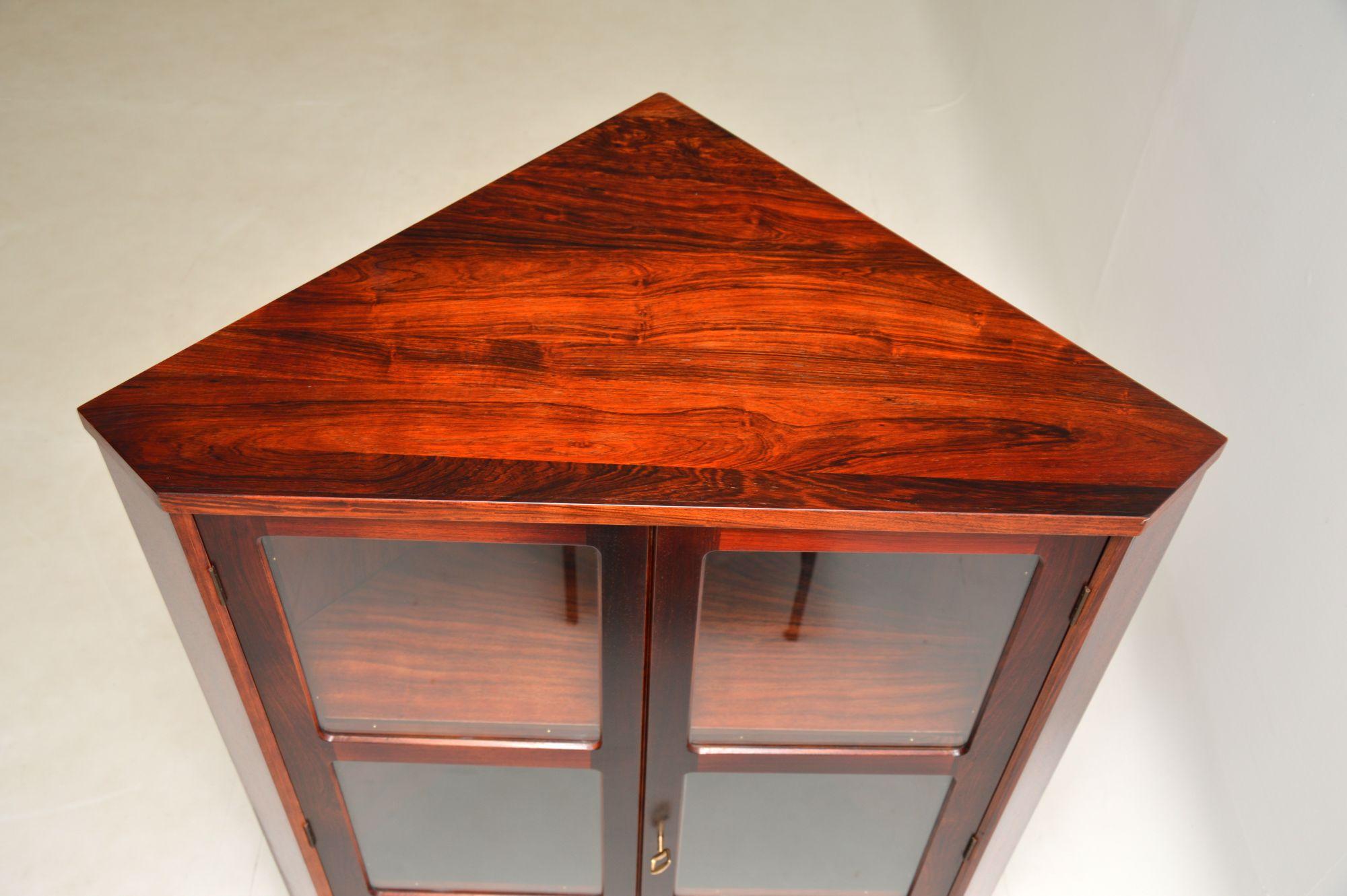 Danish Vintage Corner Cabinet For Sale at 1stDibs | retro corner cabinet