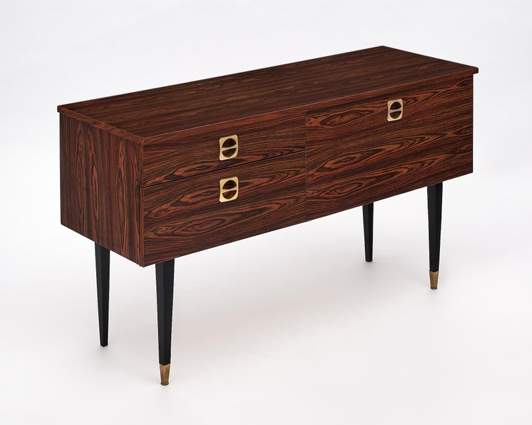 Danish Vintage Petite Console For Sale at 1stDibs