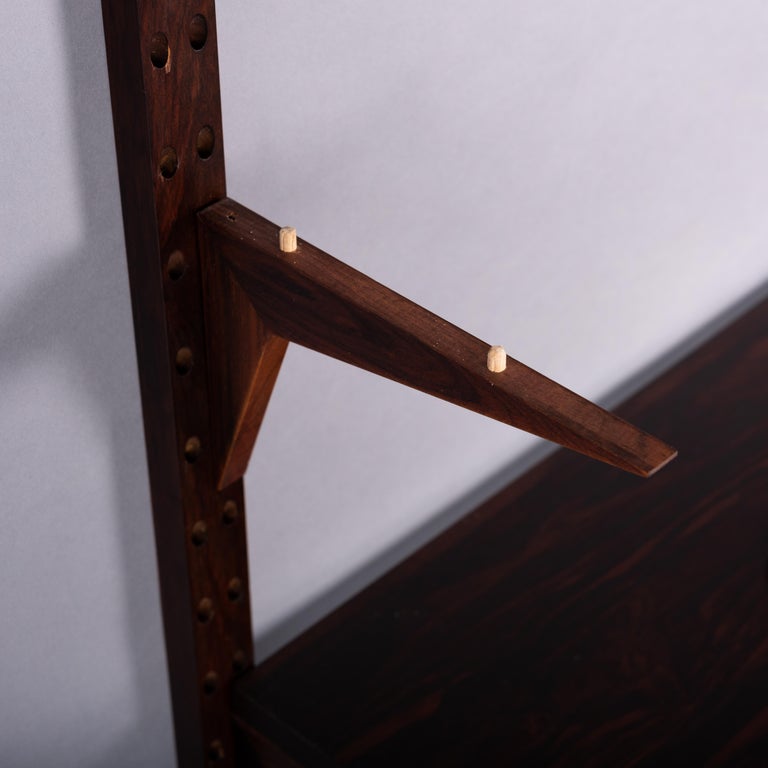 Danish Vintage Reol Shelve Wall Unit by Kai Kristiansen for Fm Møbler ...