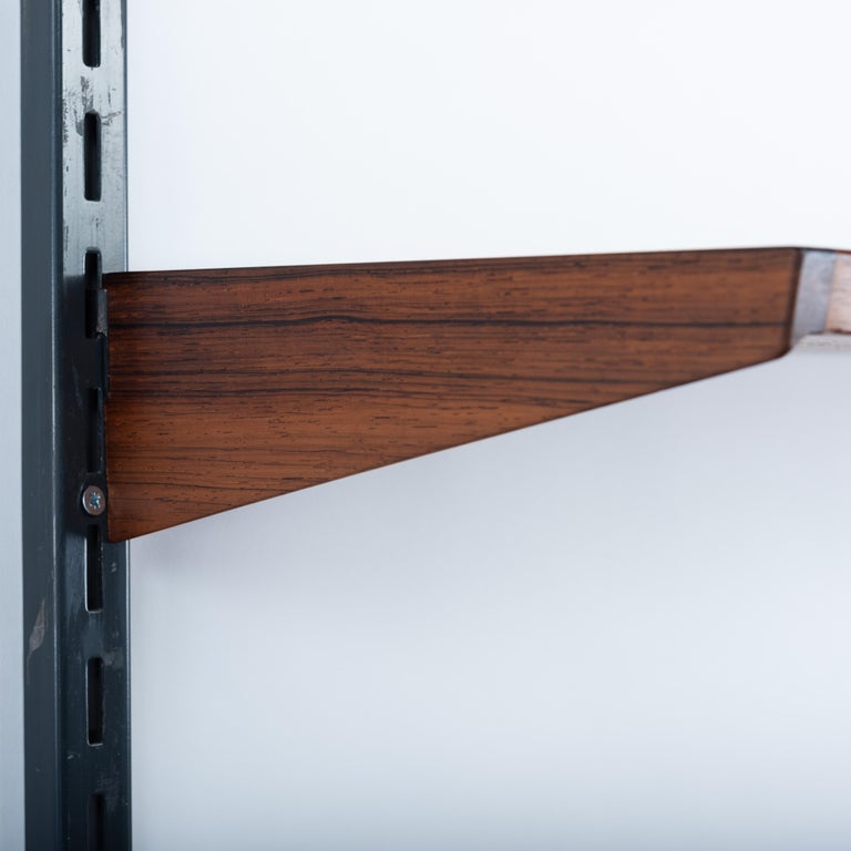 Danish Vintage Reol Shelve Wall Unit by Kai Kristiansen for FM Møbler ...