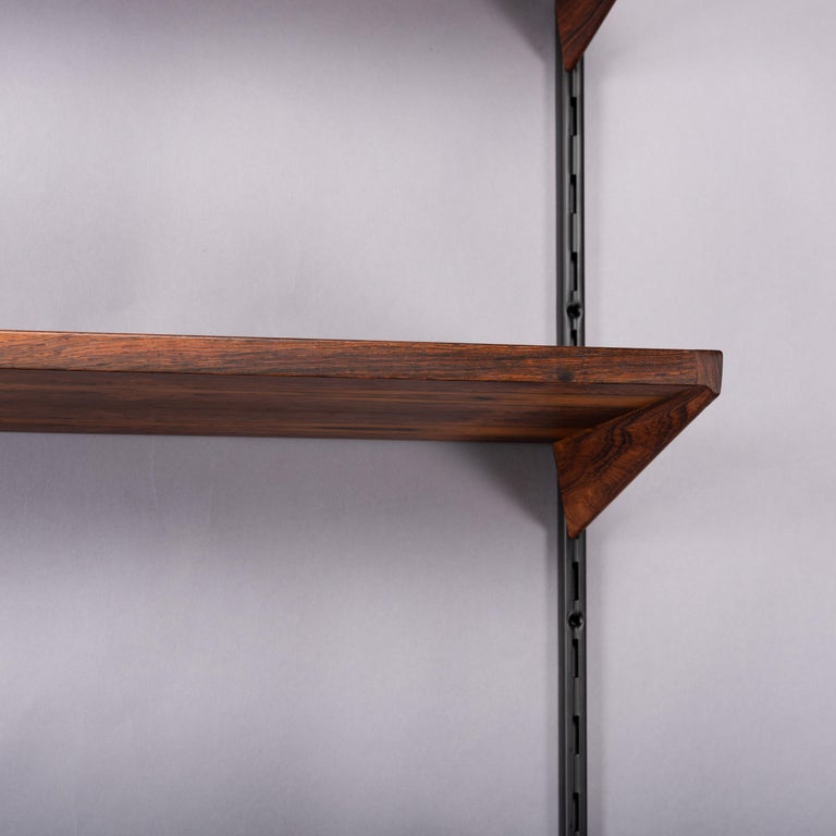Danish Vintage Reol Shelve Wall Unit by Kai Kristiansen for Fm Møbler ...