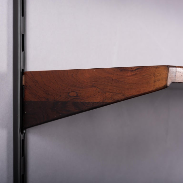 Danish Vintage Reol Shelve Wall Unit by Kai Kristiansen for Fm Møbler ...